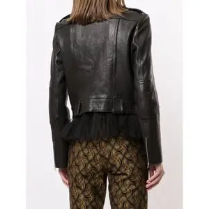 Khaite Cordelia Leather Jacket - No