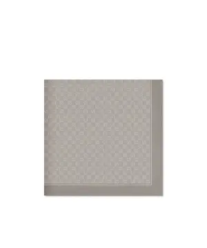Gucci Gg Carré Scarf - Light Gray