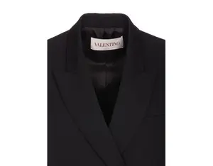 Valentino Garavani Double-breasted Long-sleeved Blazer