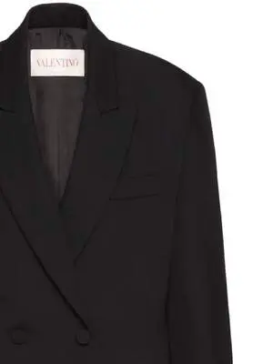 Valentino Garavani Double-breasted Long-sleeved Blazer