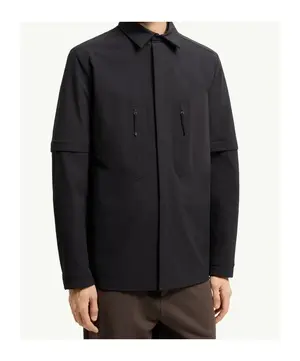 Moncler Zip-pocket Detachable-sleeve Shirt