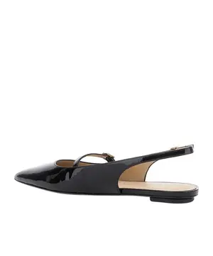 STUART WEITZMAN Emilia Mary Jane Slingback Flats - Black