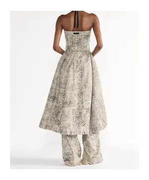 Dior Mid-length Belted Bustier Dress