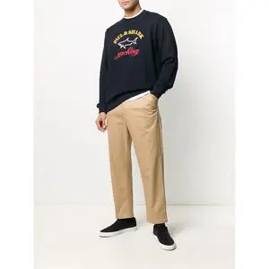 PAUL  SHARK Paul & Shark Logo Print Jumper