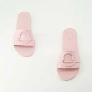 Moncler Logo Plaque Slides