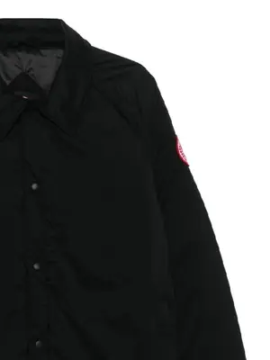 Canada Goose Long Sleeve Snap Front Jacket - Black
