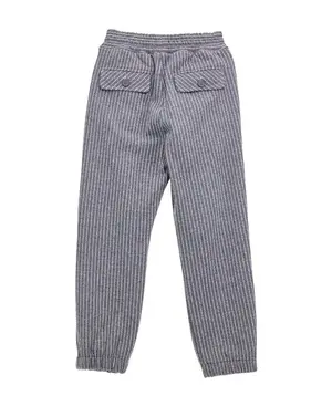 Monnalisa Striped Tailored Jogger Trousers