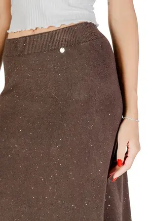 Liu Jo Embellished Midi Skirt