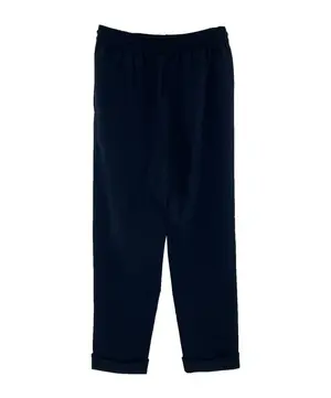 Emporio Armani Drawstring Waist Casual Pants