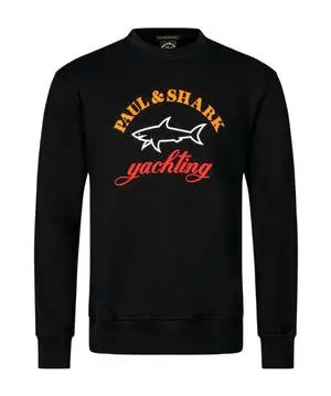 PAUL  SHARK Logo-print Cotton Sweatshirt