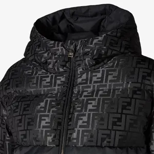 Fendi Ff Jacquard Down Jacket