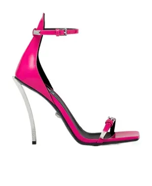 Versace Pin-point Ankle Strap High Heel Sandals