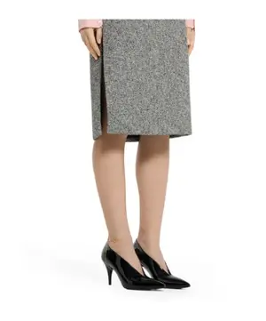 Gucci 97 Pointed Toe Pumps With Chain Embellishment