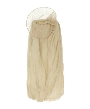Magda Butrym Balloon Midi Skirt With Rose Embellishment