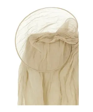 Magda Butrym Balloon Midi Skirt With Rose Embellishment