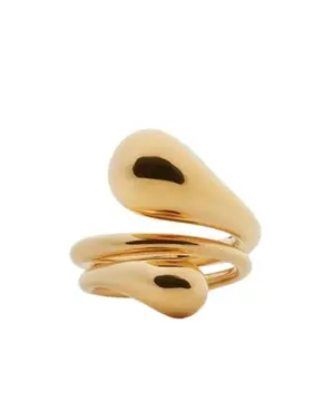 Bottega Veneta Drop Ring - Gold
