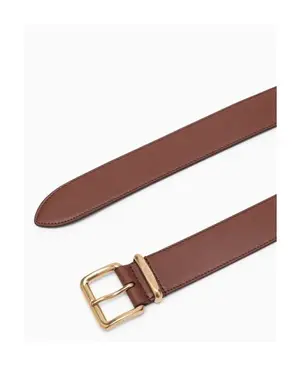 Miu Miu Logo Detailed Buckle Belt