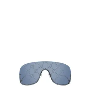 Gucci Visor Shield Sunglasses - Blue