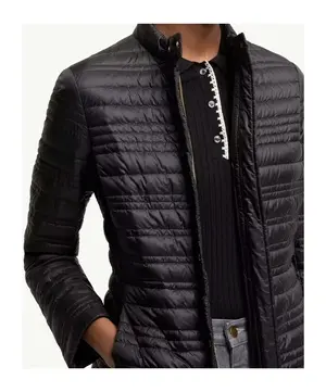 Moncler Catair Quilted Down-filled Biker Jacket