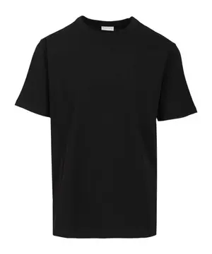 Dries Van Noten Short Sleeved Crewneck T-shirt - Black