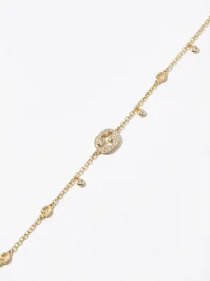 Gucci Interlocking G Diamond Bracelet - Yellow