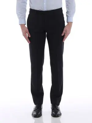 Emporio Armani Logo Detail Casual Pants