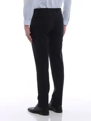 Emporio Armani Logo Detail Casual Pants