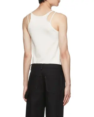 DION LEE Double-strap Tank Top - Nude
