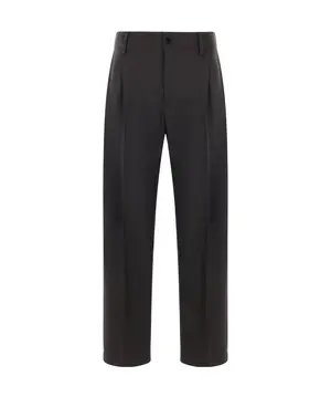 Dolce & Gabbana Tailored Pressed Crease Trousers - Black