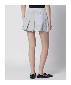 VIVIENNE WESTWOOD Stripe-trim Drawstring Mini Skirt