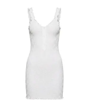 Alexander Wang Suspender Dress - White