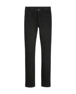 Celine Lou Jeans In Pure Wash Denim - Black
