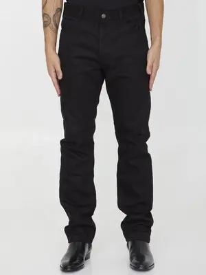 Celine Lou Jeans In Pure Wash Denim