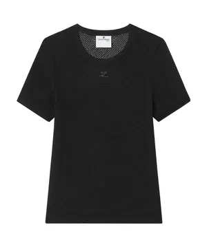 COURREGES Mesh T-shirt