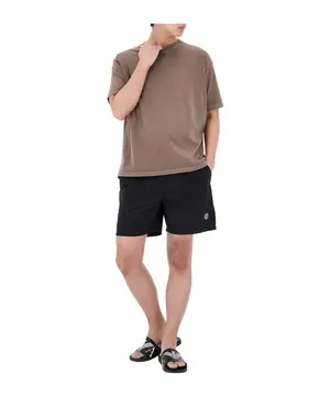 Stone Island Logo Patch Swim Shorts - Blue