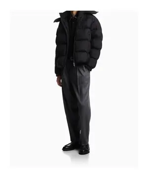 Emporio Armani Zip-up Hooded Down Jacket