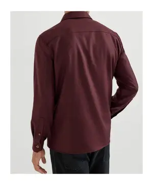 Brunello Cucinelli Flannel Pocket Shirt