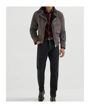 Brunello Cucinelli Flannel Pocket Shirt