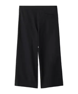 Burberry Straight-leg Trousers With Equestrian Knight Logo Embroidery