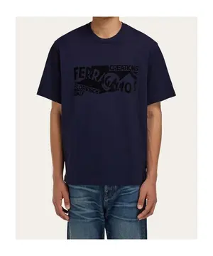 FERRAGAMO Venna Logo T-shirt
