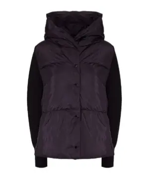 Canada Goose Hooded Down Jacket With Long Sleeves