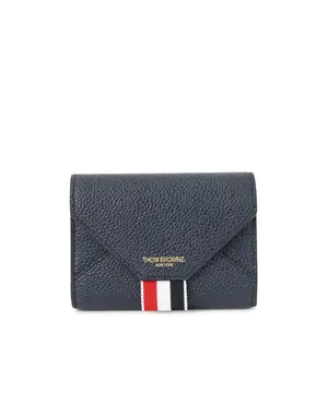 Thom Browne Snap Wallet - Black