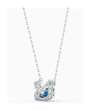 SWAROVSKI Crystal-embellished Swan Pendant Chain