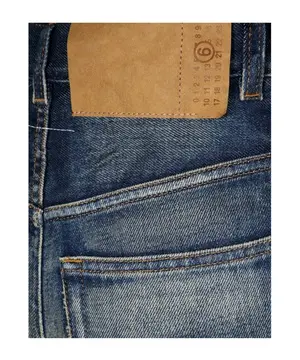 MAISON MARGIELA Straight Leg Jeans - Blue