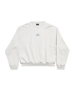 Balenciaga Activewear Crewneck Sweatshirt With Logo