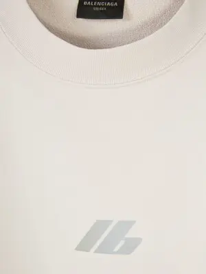 Balenciaga Activewear Crewneck Sweatshirt With Logo