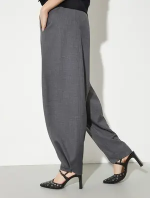 MAXCO. Max&co. Grisaille Barrel-leg Trousers