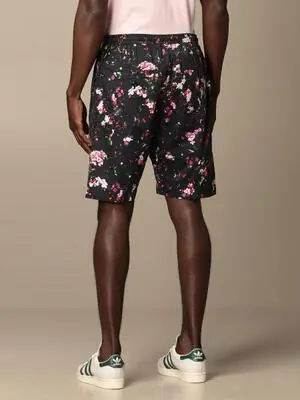 DIESEL® Floral-printed Drawstring Shorts