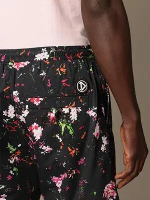 DIESEL® Floral-printed Drawstring Shorts