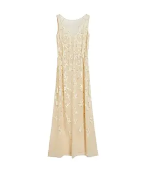 Max Mara Embellished Maxi Dress - Pink